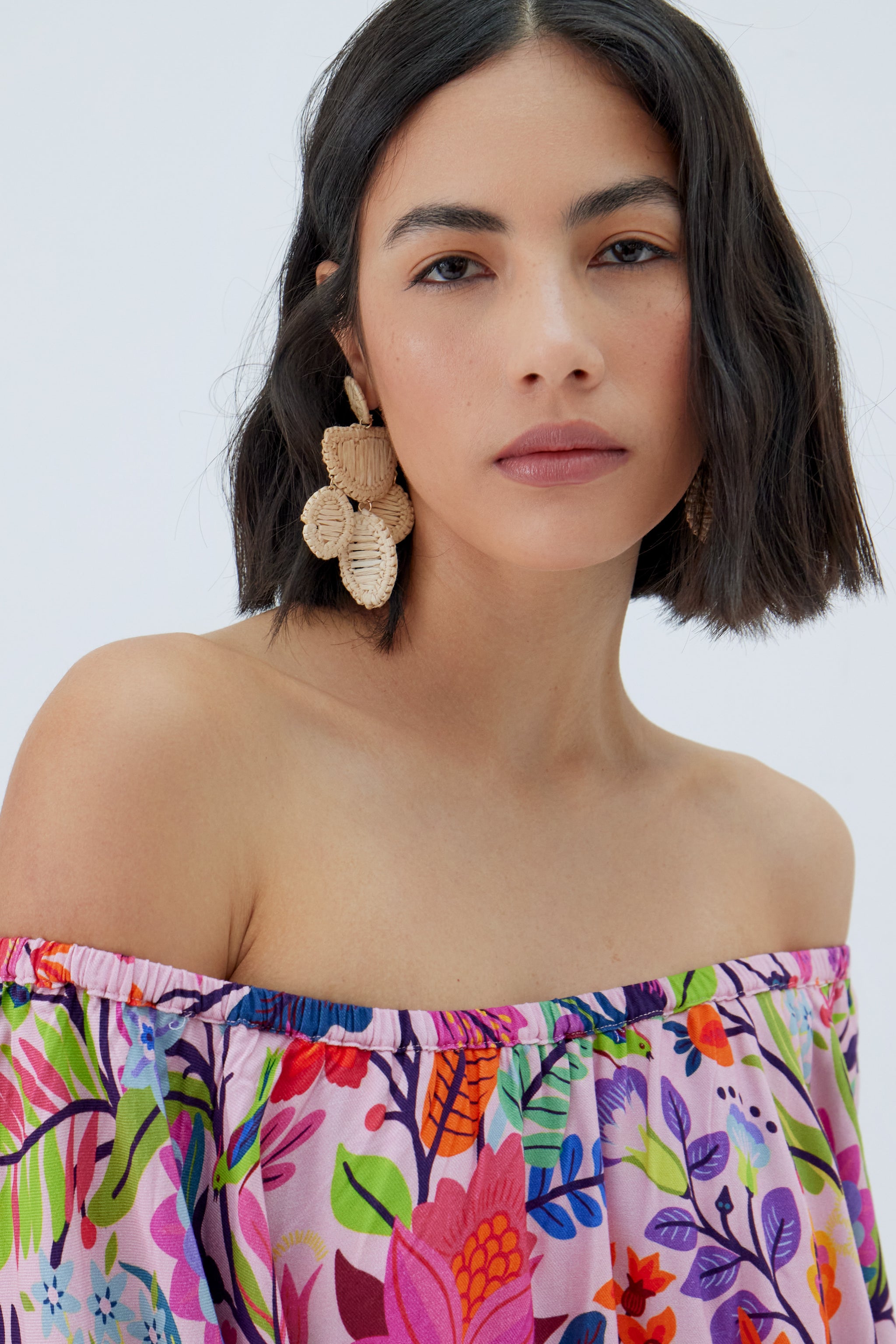 Adela Printed Dress | RAISHMA STUDIO UK – Raishma